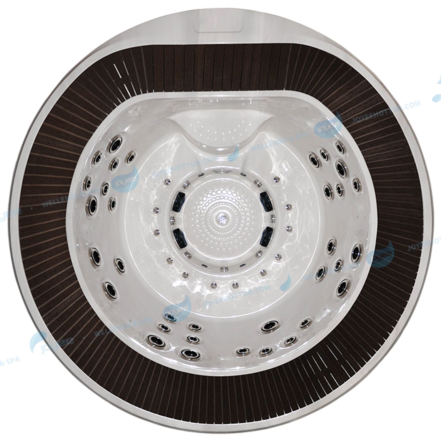 China Round Circular Drop in Spa | Tub Garden Hot Tub - JOYEE from ...