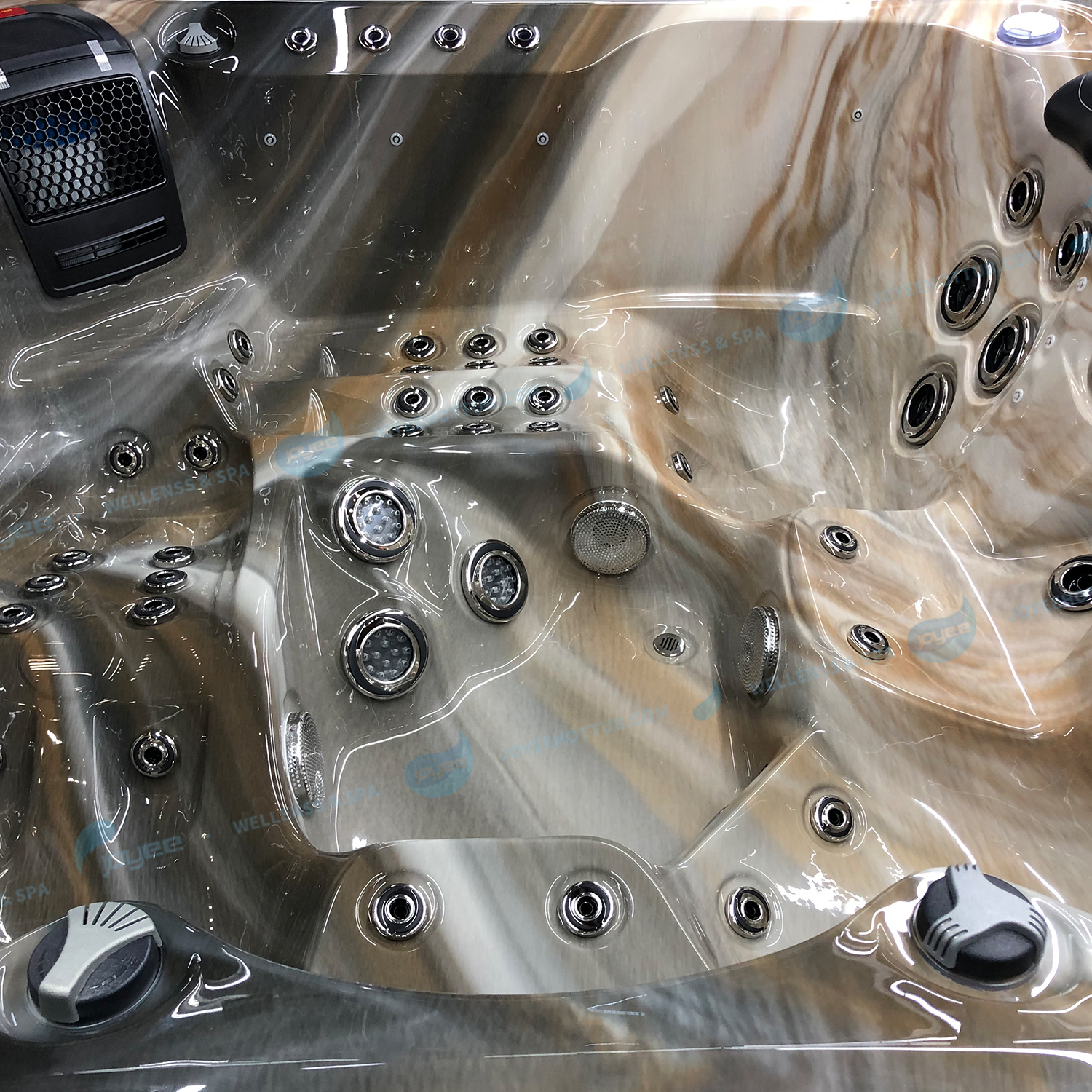 5 Persons Tuscan Sun Acrylic Balboa Outdoor Hot Tub Joyee From China